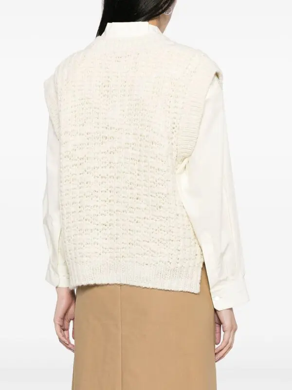 REJINA PYO Dan Ribbed-knit Wool Top