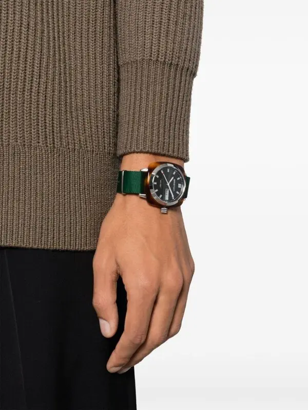 BRISTON Clubmaster Sport Hms Date 42mm - Green