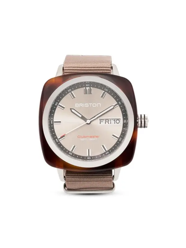 BRISTON Clubmaster Sport Hms Date 42mm - Neutrals