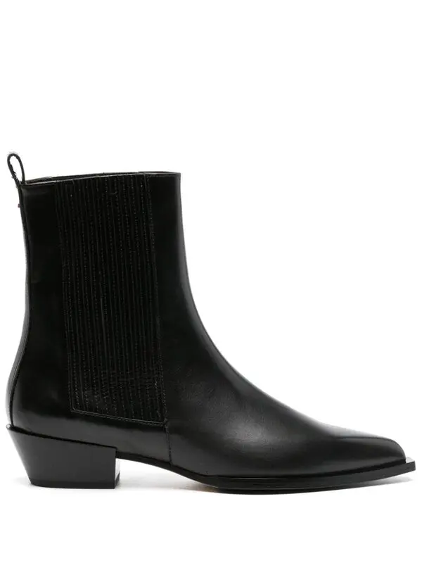 AeydĒ Belinda Leather Ankle Boots
