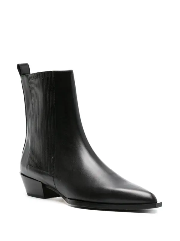 AeydĒ Belinda Leather Ankle Boots