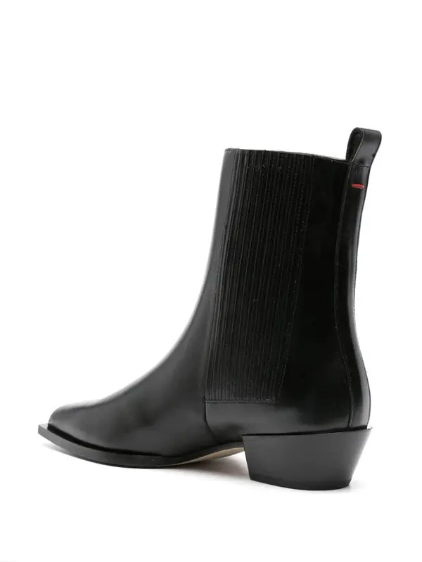 AeydĒ Belinda Leather Ankle Boots