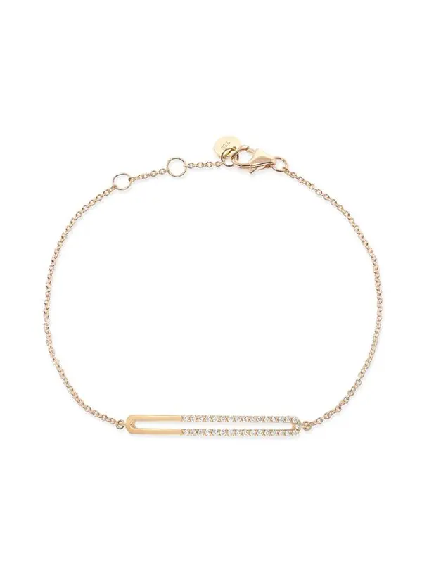 ALINKA 18kt Rose Luna Diamond Bracelet - Gold