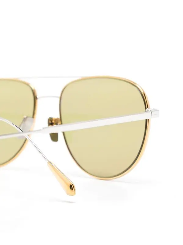 CUTLER & GROSS Pilot-frame Sunglasses