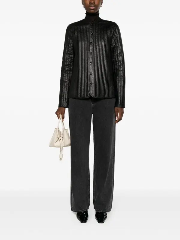 TOTEME Quilted Leather Jacket