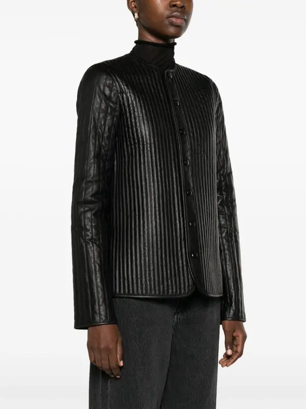 TOTEME Quilted Leather Jacket