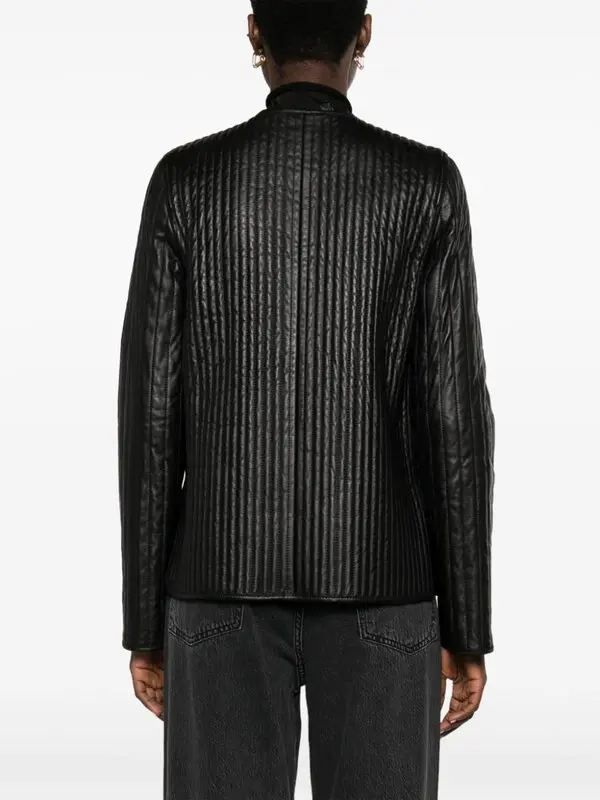 TOTEME Quilted Leather Jacket