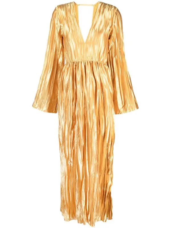kyanne high split maxi dress cream Kaylen Maxi Dress New KHAKI / M
