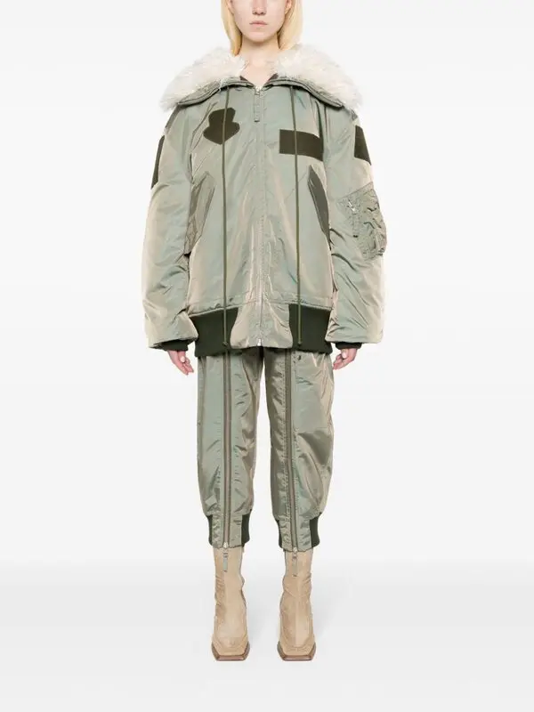 Vaquera Zip-detail Cropped Trousers