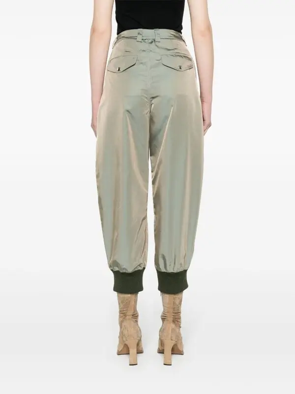 Vaquera Zip-detail Cropped Trousers