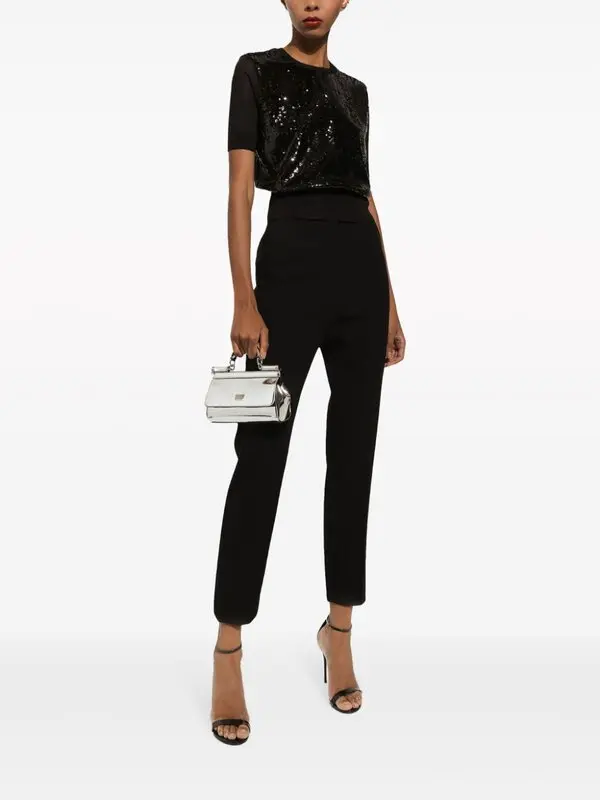 Dolce & Gabbana Sequin-embellished Top