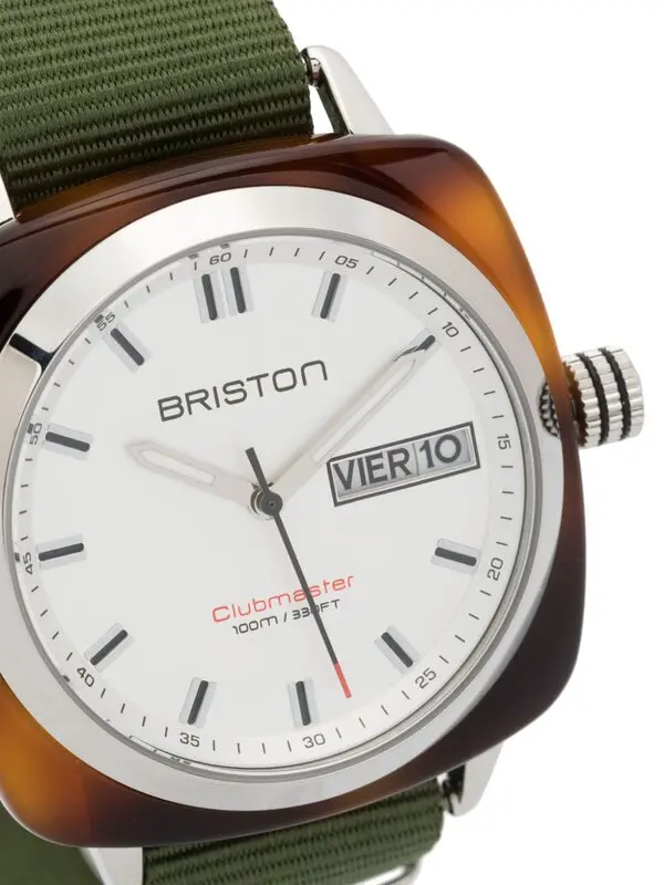 BRISTON Clubmaster Sport 42mm - White