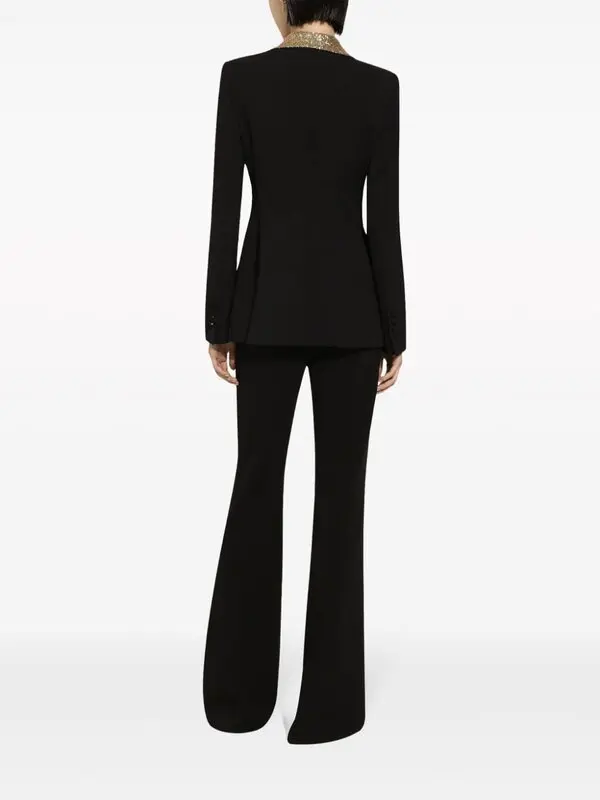 Dolce & Gabbana Turlington Single-breasted Blazer - Black