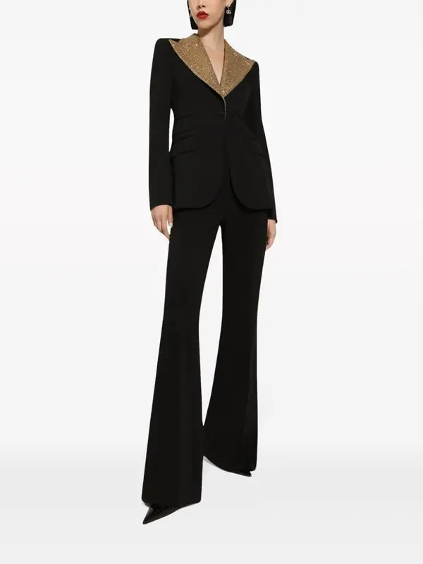 Dolce & Gabbana Turlington Single-breasted Blazer - Black