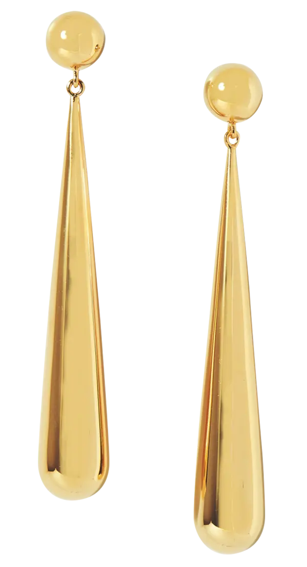Lié Studio - The Louise Gold-Plated Drop Earrings
