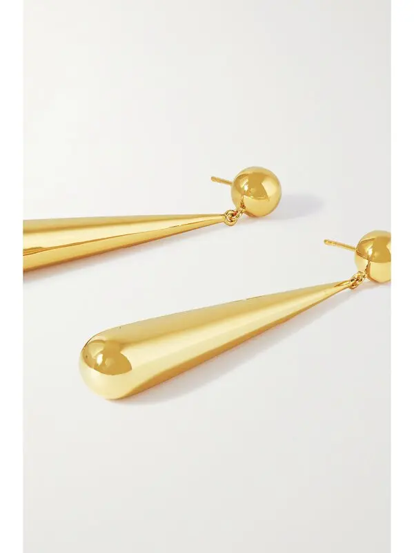Lié Studio - The Louise Gold-Plated Drop Earrings