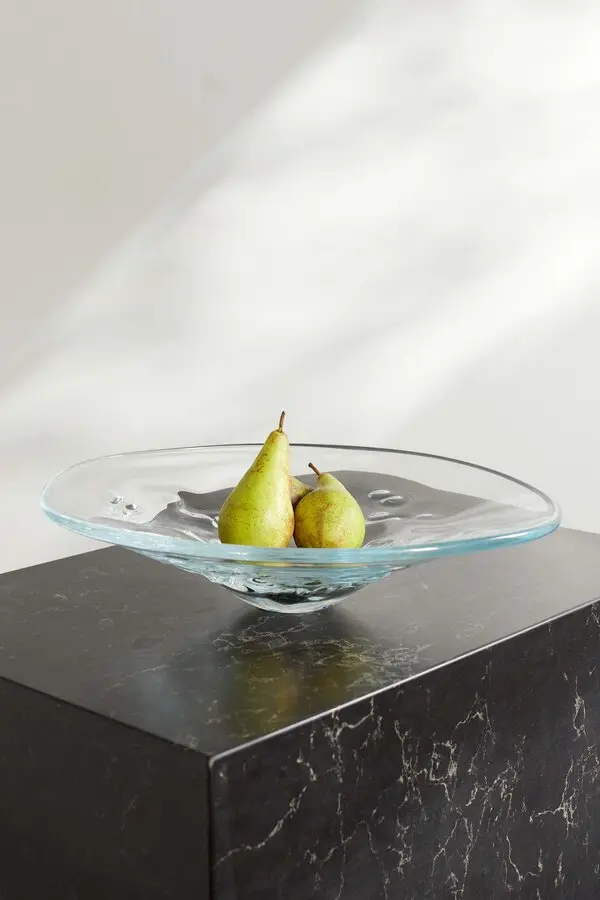 LOUISE ROE Sophia Roe S. R Collection Glass Tray - Clear
