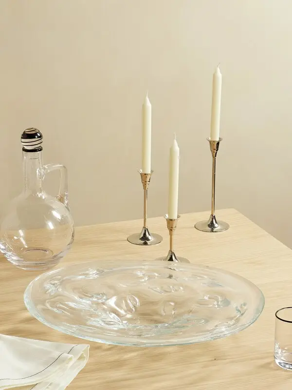 LOUISE ROE Sophia Roe S. R Collection Glass Tray