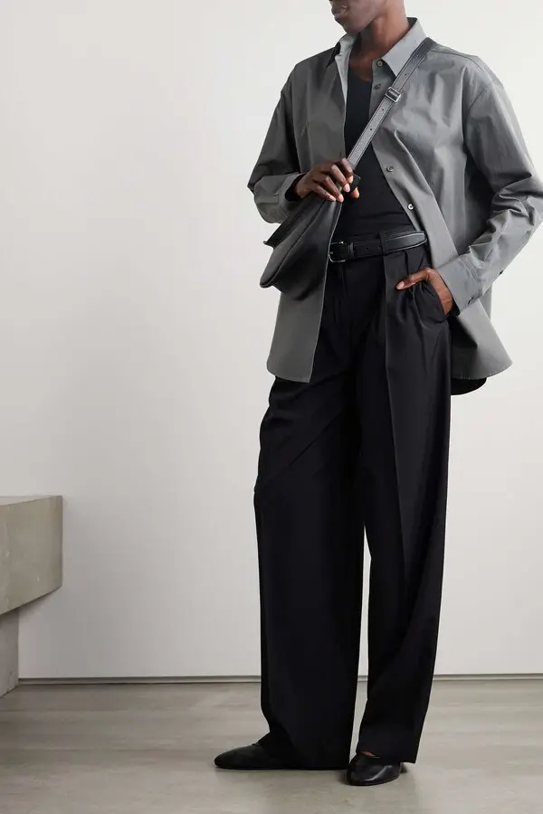 THE ROW Dela Cotton-poplin Shirt