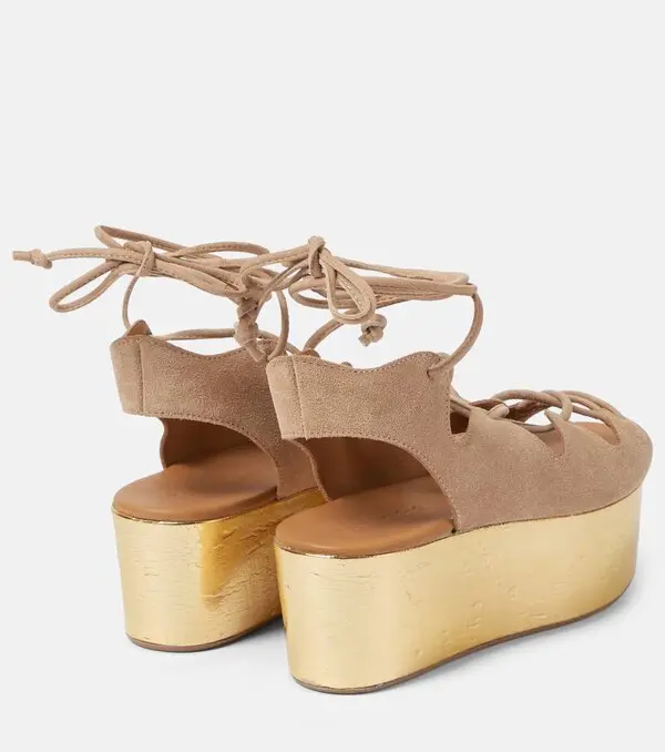 See By Chloé Liana 70 Suede Platform Sandals
