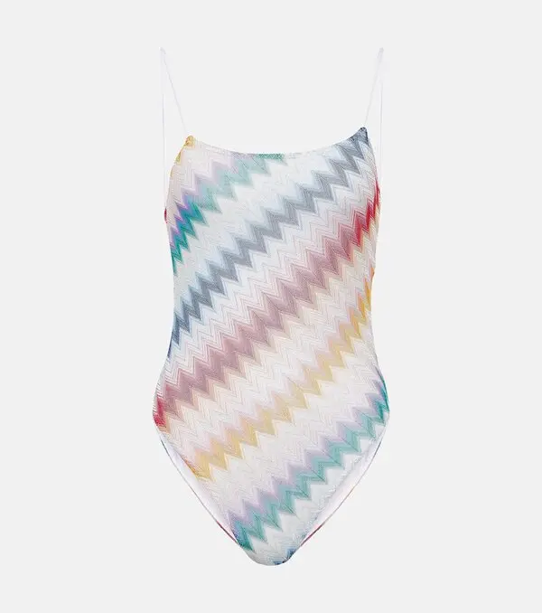 Missoni Zig Zag One Piece Swimsuit