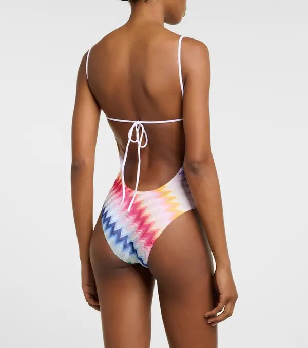 Missoni Zig Zag One Piece Swimsuit