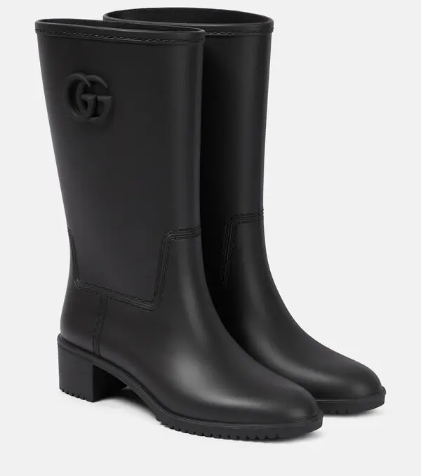 Gucci Double G Rain Boots
