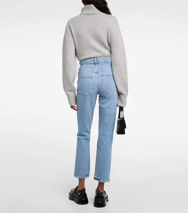 AGOLDE Riley High-rise Straight Leg Jeans
