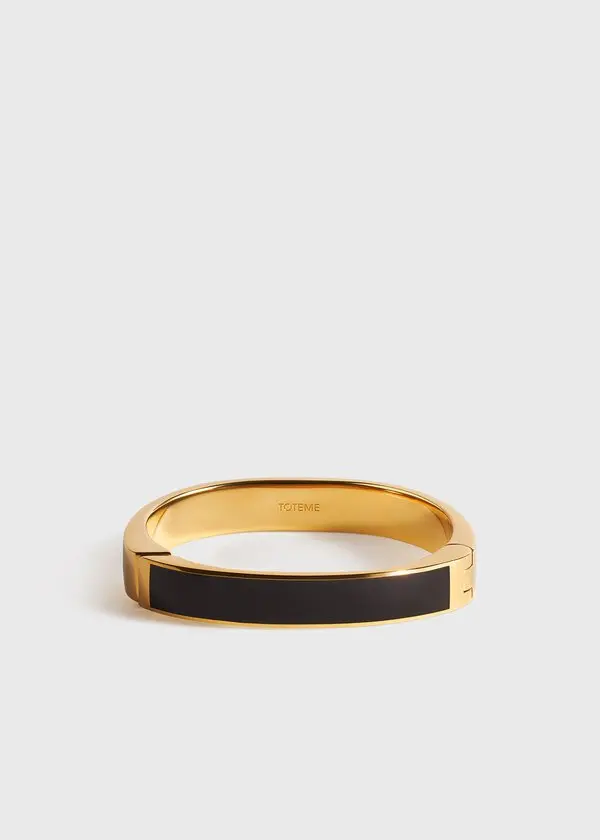 TOTEME Signature Bracelet - Black,gold
