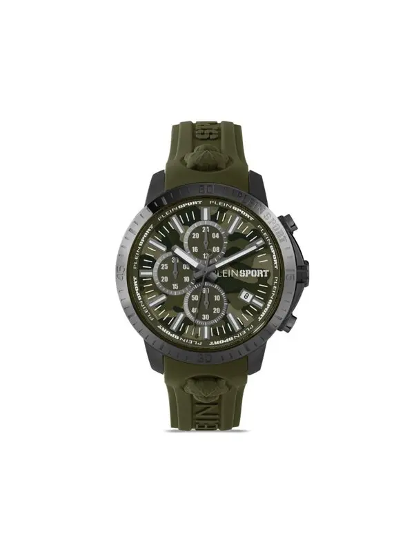 PLEIN SPORT Plein Gain 43mm Chronograph Watch - Green