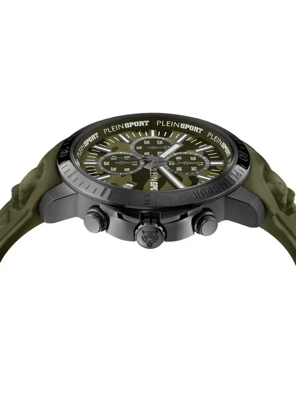 PLEIN SPORT Plein Gain 43mm Chronograph Watch - Green