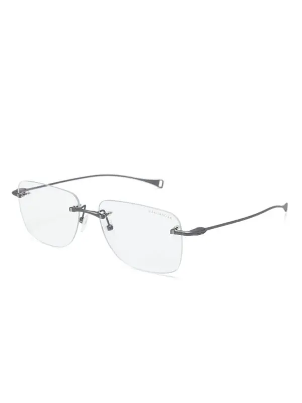 Dita Rectangle-frame Glasses - Grey