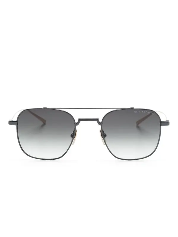 Dita Artoa Pilot-frame Sunglasses - Black