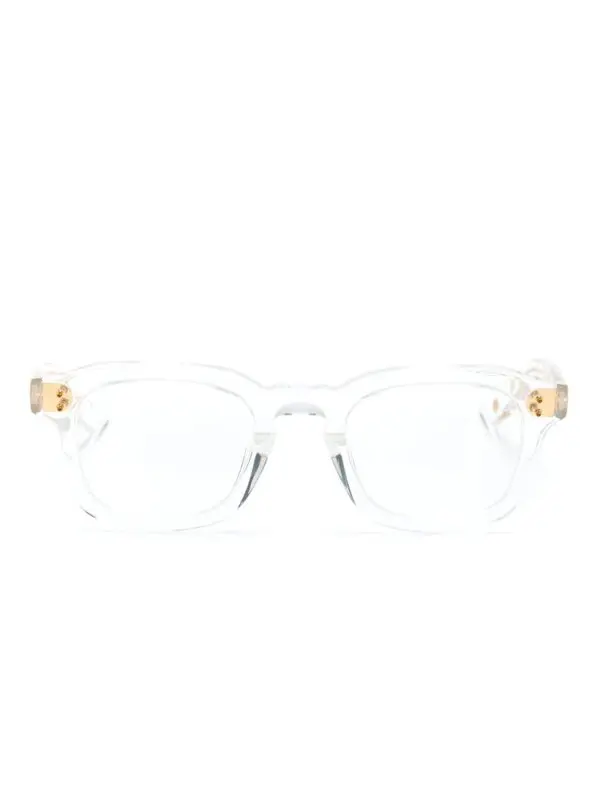 Dita Square-frame Glasses - Neutrals