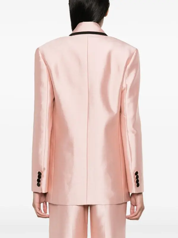 Zimmermann Contrasting-trim Single-breasted Blazer
