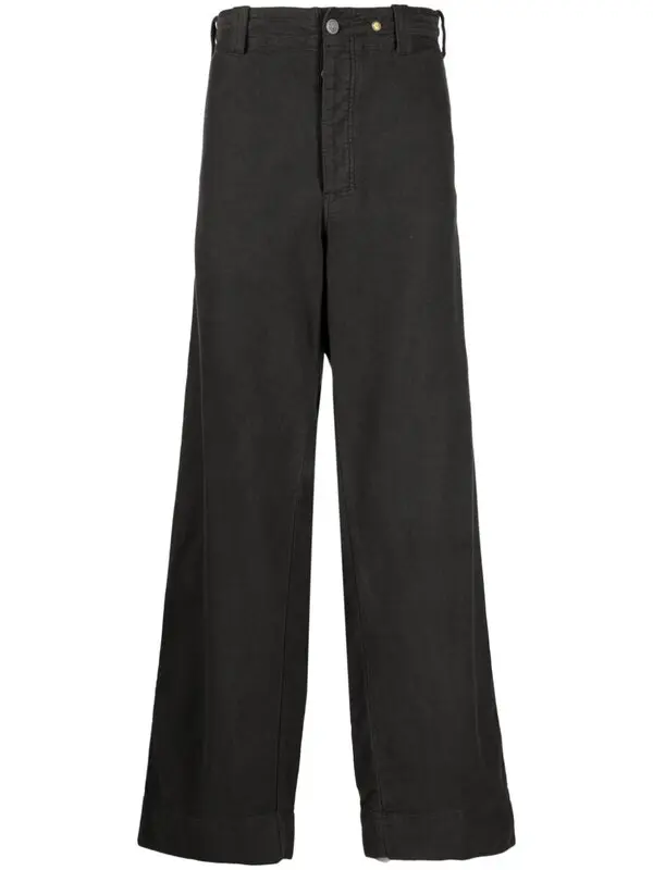 OBJECTS IV LIFE Logo-plaque Wide-leg Trousers