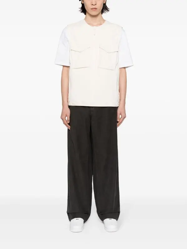 OBJECTS IV LIFE Logo-plaque Wide-leg Trousers