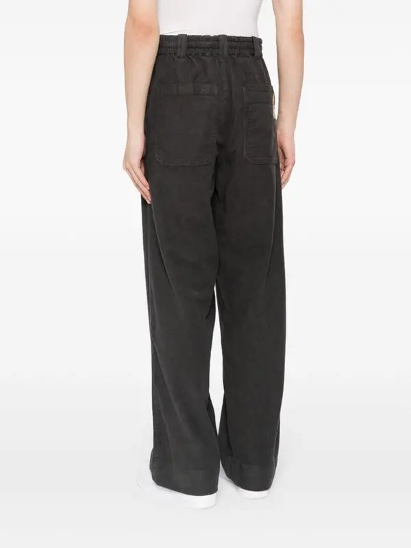 OBJECTS IV LIFE Logo-plaque Wide-leg Trousers