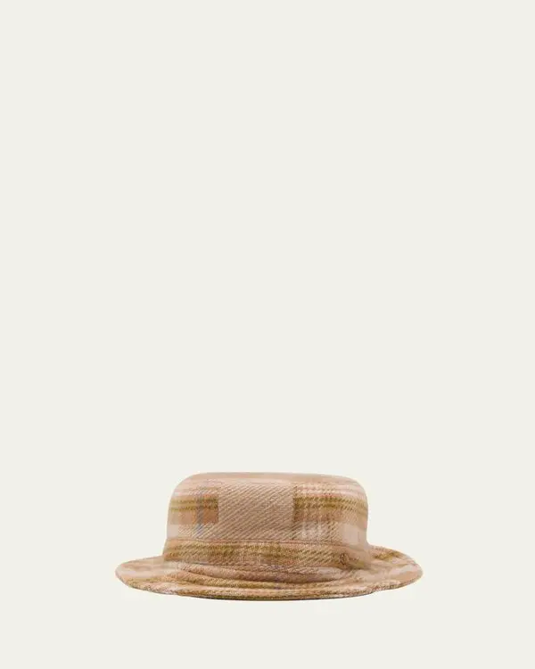 GOD'S TRUE CASHMERE X Nick Fouquet Bucket Hat - Tartan