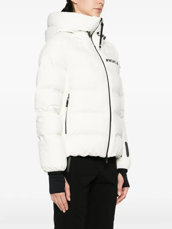 Moncler Suisses Logo-print Puffer Jacket