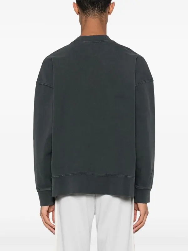 Palm Angels City Washed-effect Sweatshirt