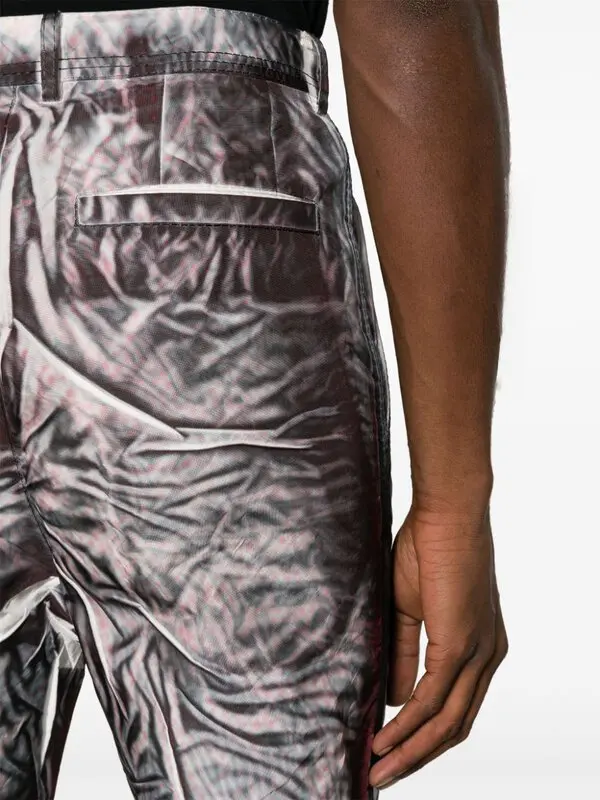 KANGHYUK Abstract-print Trousers