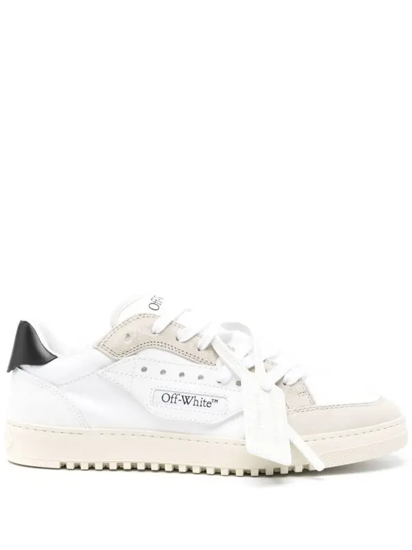 Off-White 5.0 Leather Sneakers - White