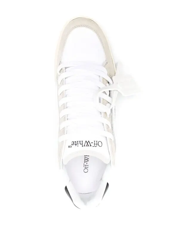 Off-White 5.0 Leather Sneakers - White