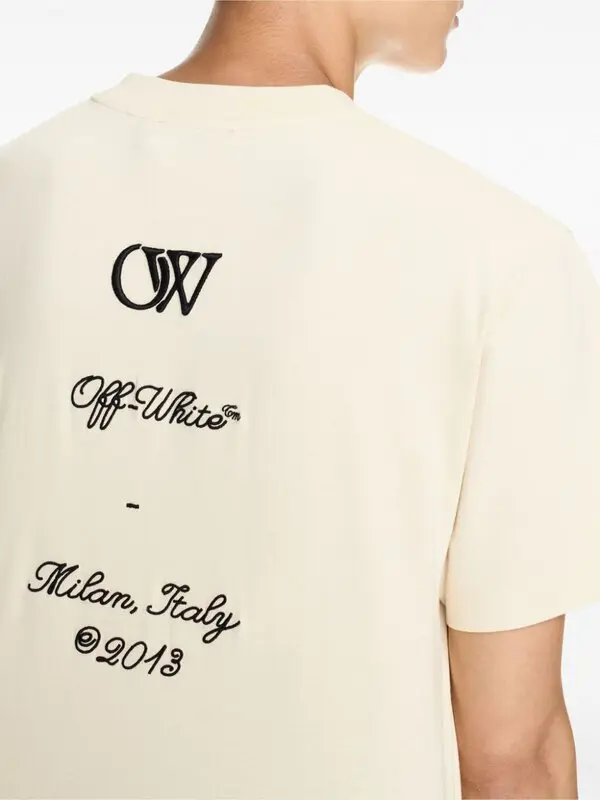 Off-White 23 Skate Logo-embroidered T-shirt