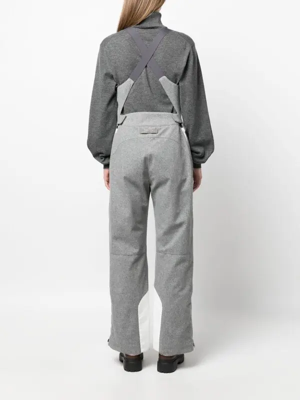 Brunello Cucinelli Colour-block Wool Jumpsuit