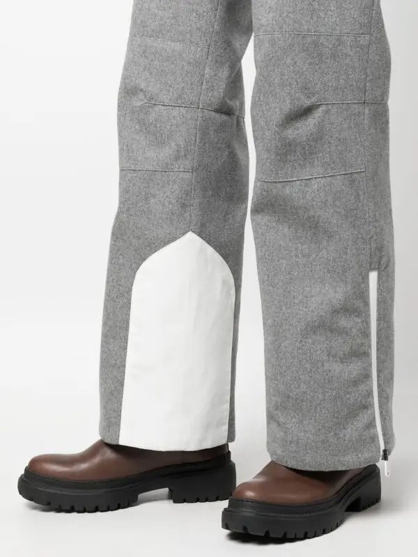 Brunello Cucinelli Colour-block Wool Jumpsuit