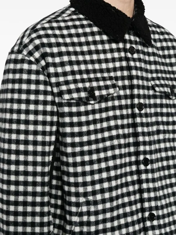 UNDERCOVERISM Gingham-check Flannel Shirt Jacket