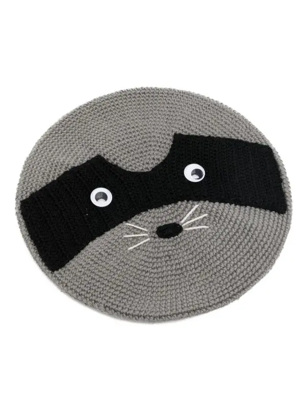 BODE Racoon Wool Beret