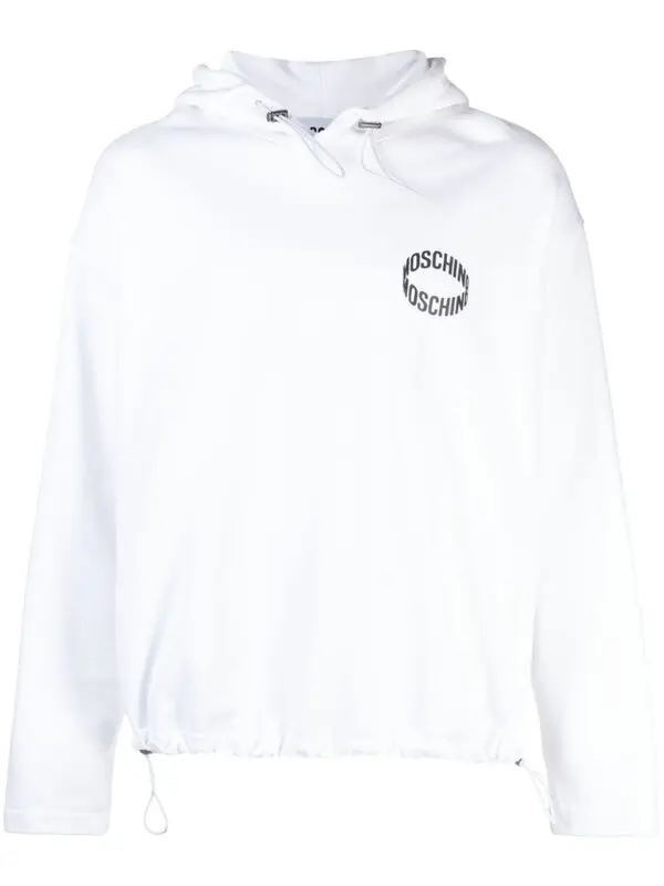 Moschino Appliqué Organic Cotton Sweatshirt